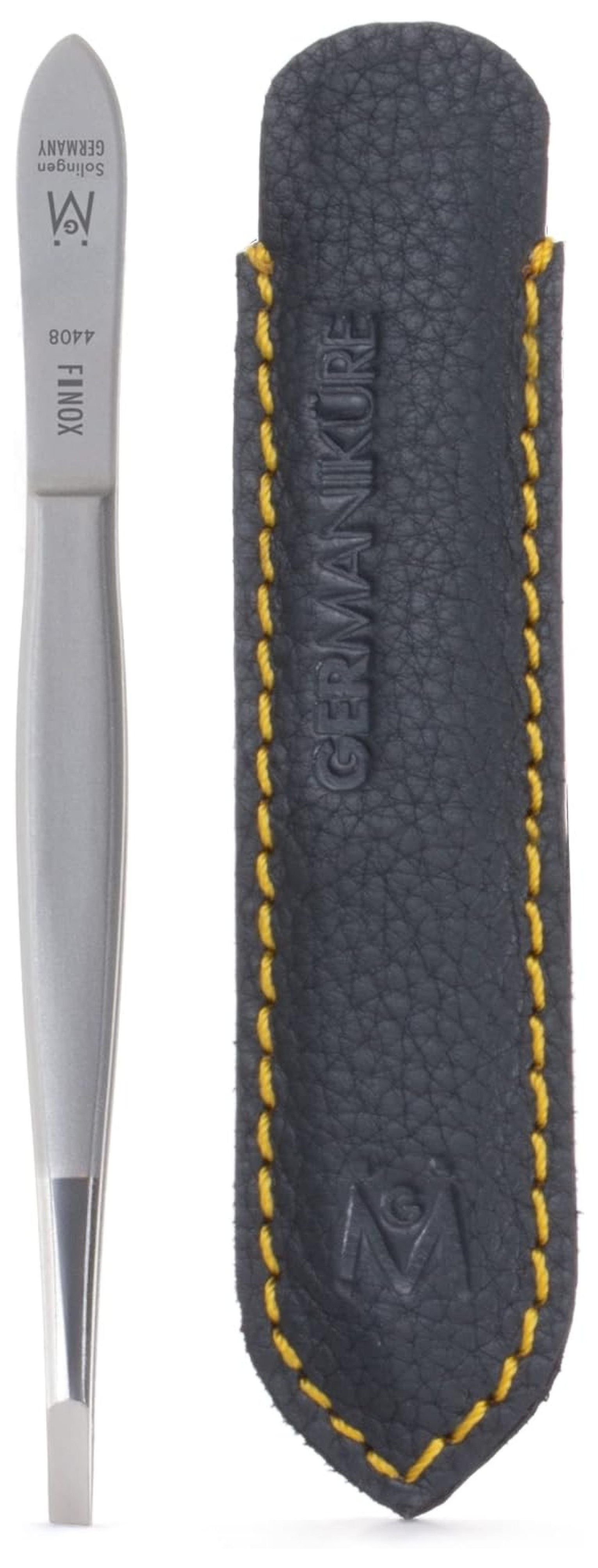 Arched Claw Tweezers in Leather Case - Made in Solingen Germany Leather ...