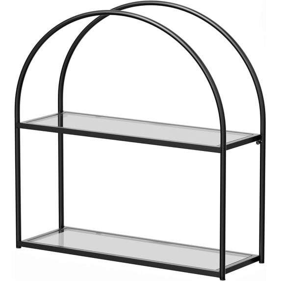 Arched Frame Wall Shelf, Decorative Bathroom Wall Shelf with ...