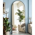 Arched Full Length Mirror 21"x64", Full Body Mirror with Stand for ...