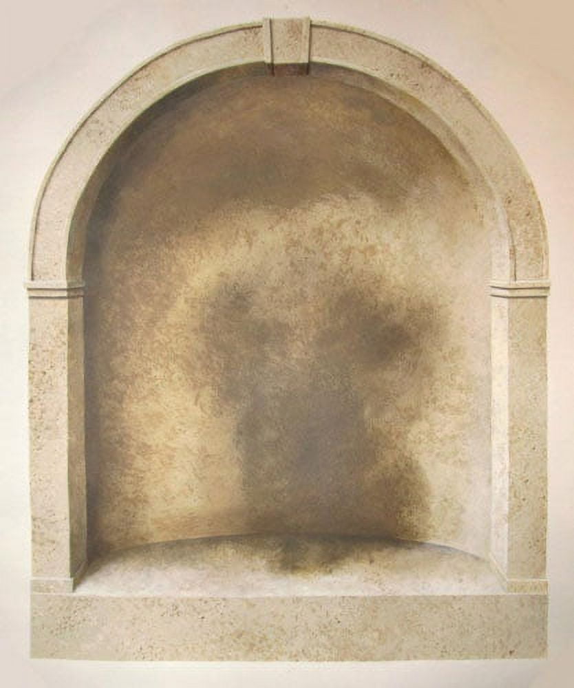Arched Window or Niche Wall Stencil by Jeff Raum - Walmart.com