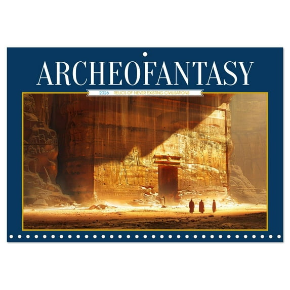 Archeofantasy (Monthly Wall Calendar 2026 16.5 x 23.4 (open)), CALVENDO ...