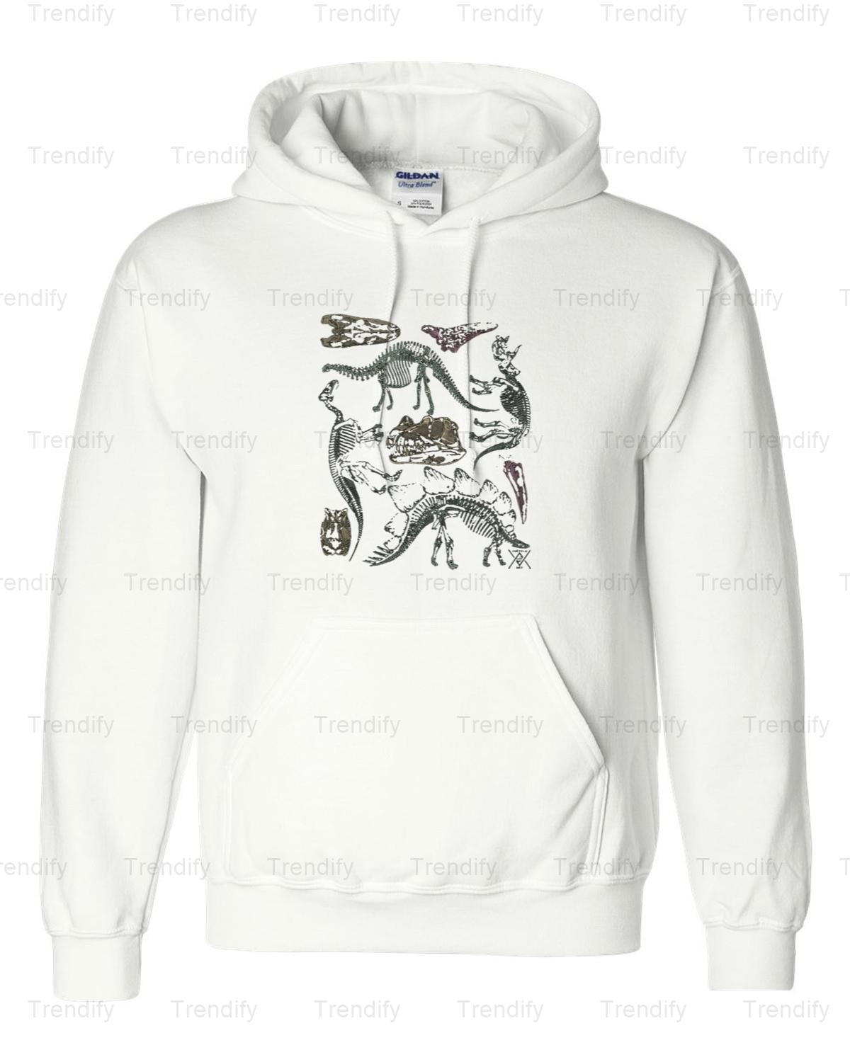 Archeologists Dinosaur Skeleton Fossil Hunter Graphic Hoodie M3080252 ...