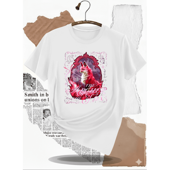 Archer And Fox Fantasy Book Lover Reading Inspired Tee Unisex T-Shirt ...