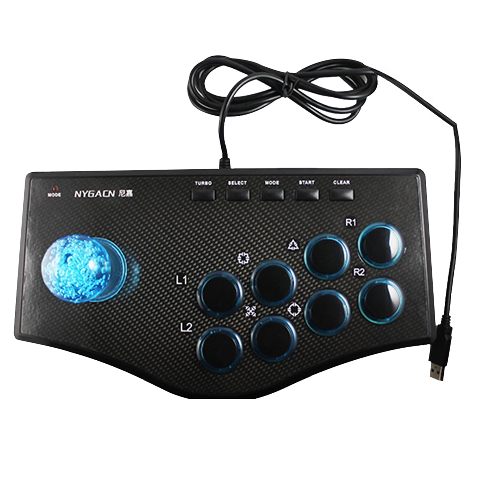 Archer Arcade Game Joystick USB Rocker Controller for PC TV Box Laptop ...