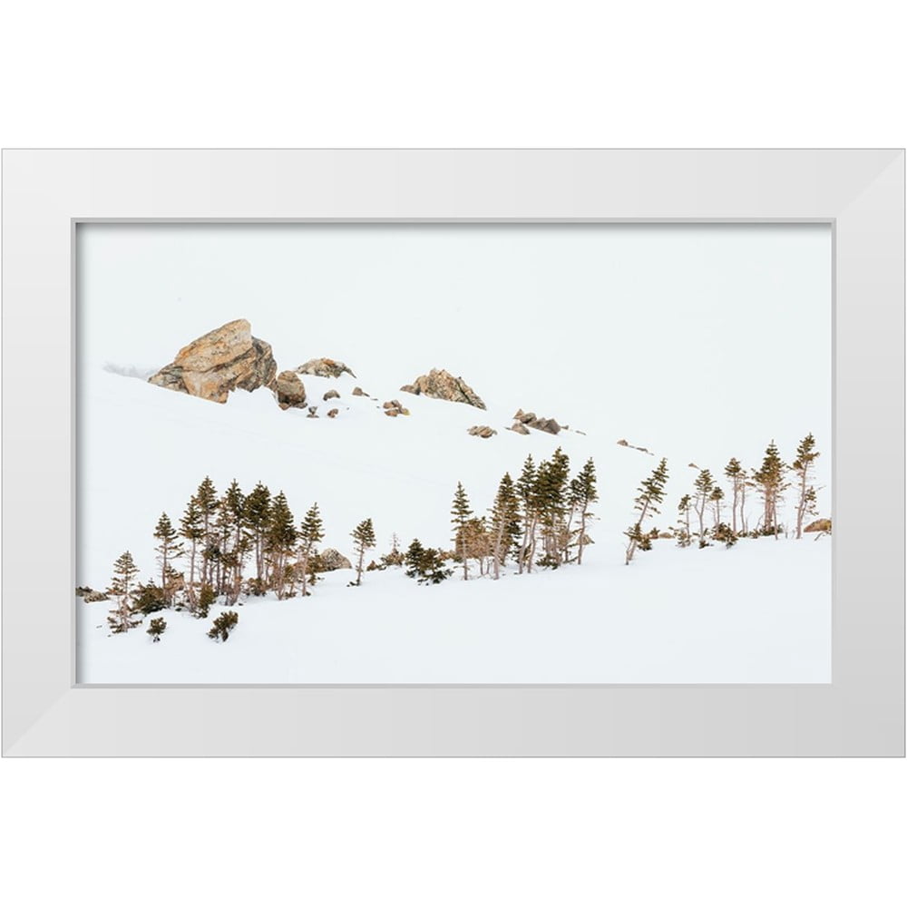 Archer, Ken 18x13 White Modern Wood Framed Museum Art Print Titled ...