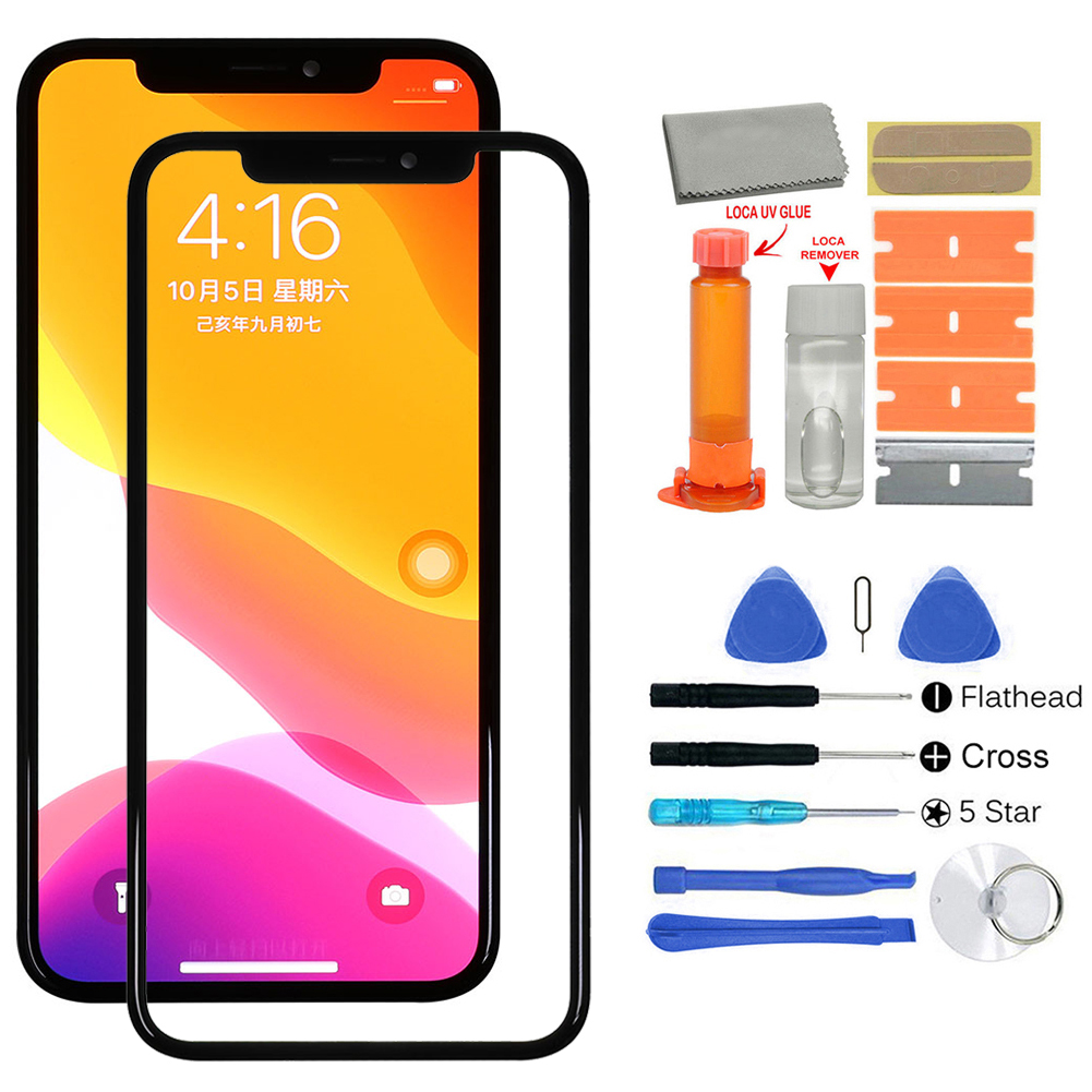 Archer Replacement Mobile Phone Front Glass Screen Repairing Kit for ...
