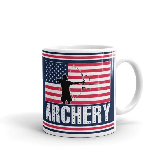 Archery Accessories American Pride Office Work Cup Gift Coffee Tea ...
