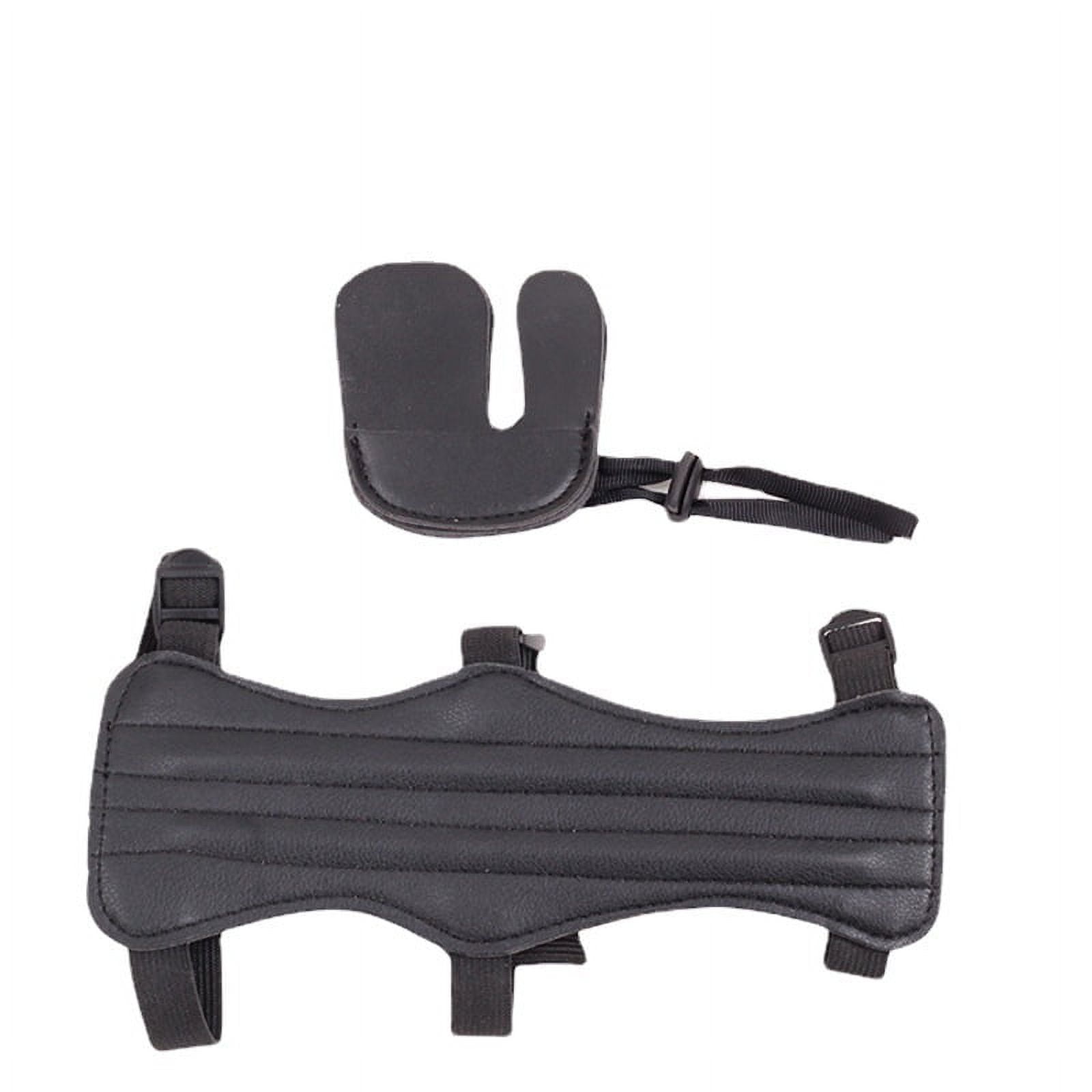 Archery Arm Forearm Guard Finger Tabs Protector Suit Set For ...