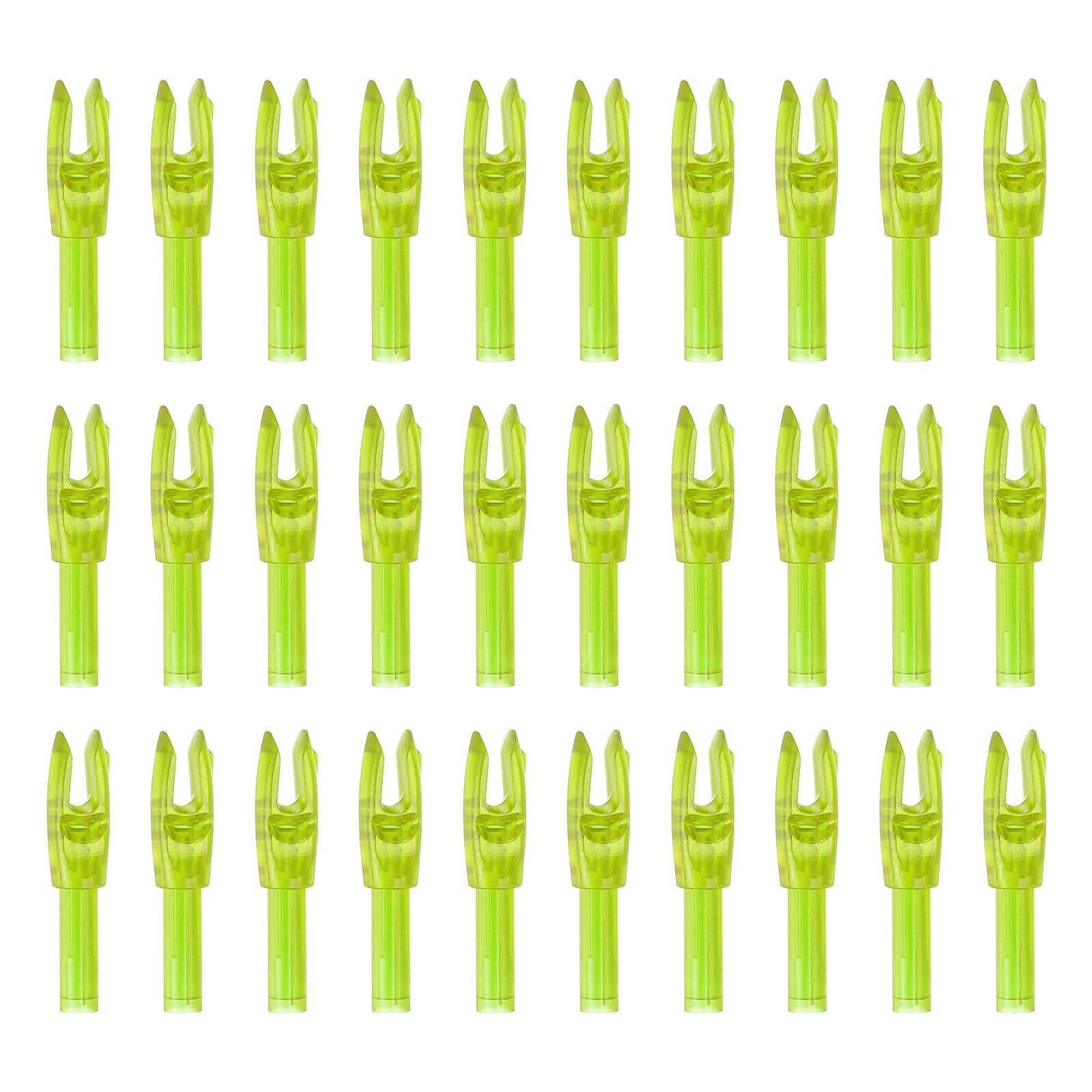 Uxcell Archery Arrows Nocks, Plastic Insert Arrow Nock Replacement ...