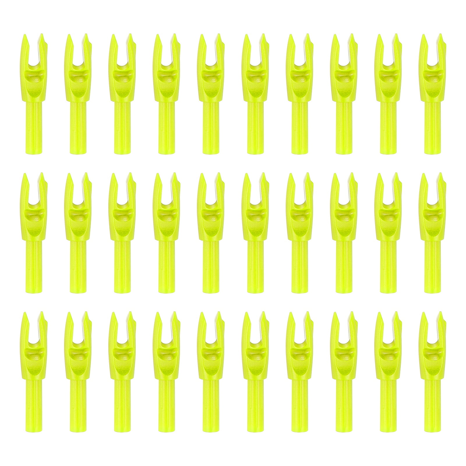 Uxcell Archery Arrows Nocks, Plastic Insert Arrow Nock Replacement ...