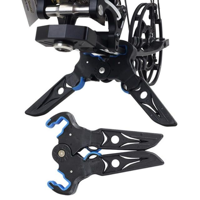 Archery Bow Feet Bow Stand Portable Foldable Rubber Bow Support for Bow ...