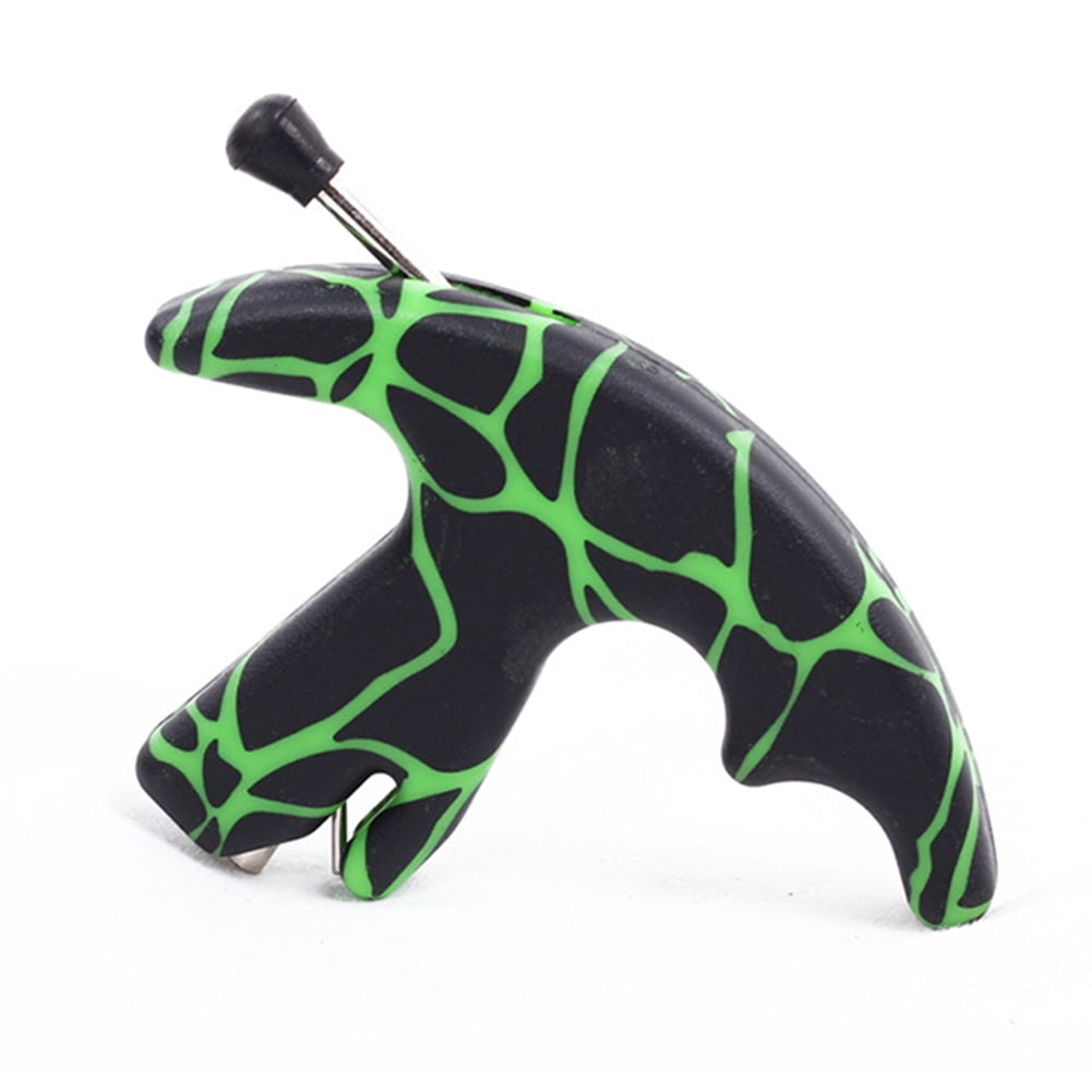 Archery Bow Release Aid 3-finger Thumb Grip Recurve Bow Releaser Aid ...