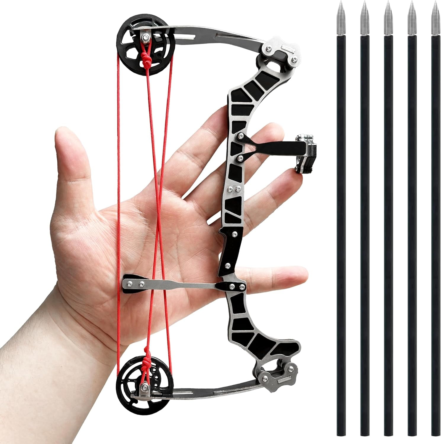 Archery Bow Set Left and Right Hand Compound Bow Hunting Bow Metal ...