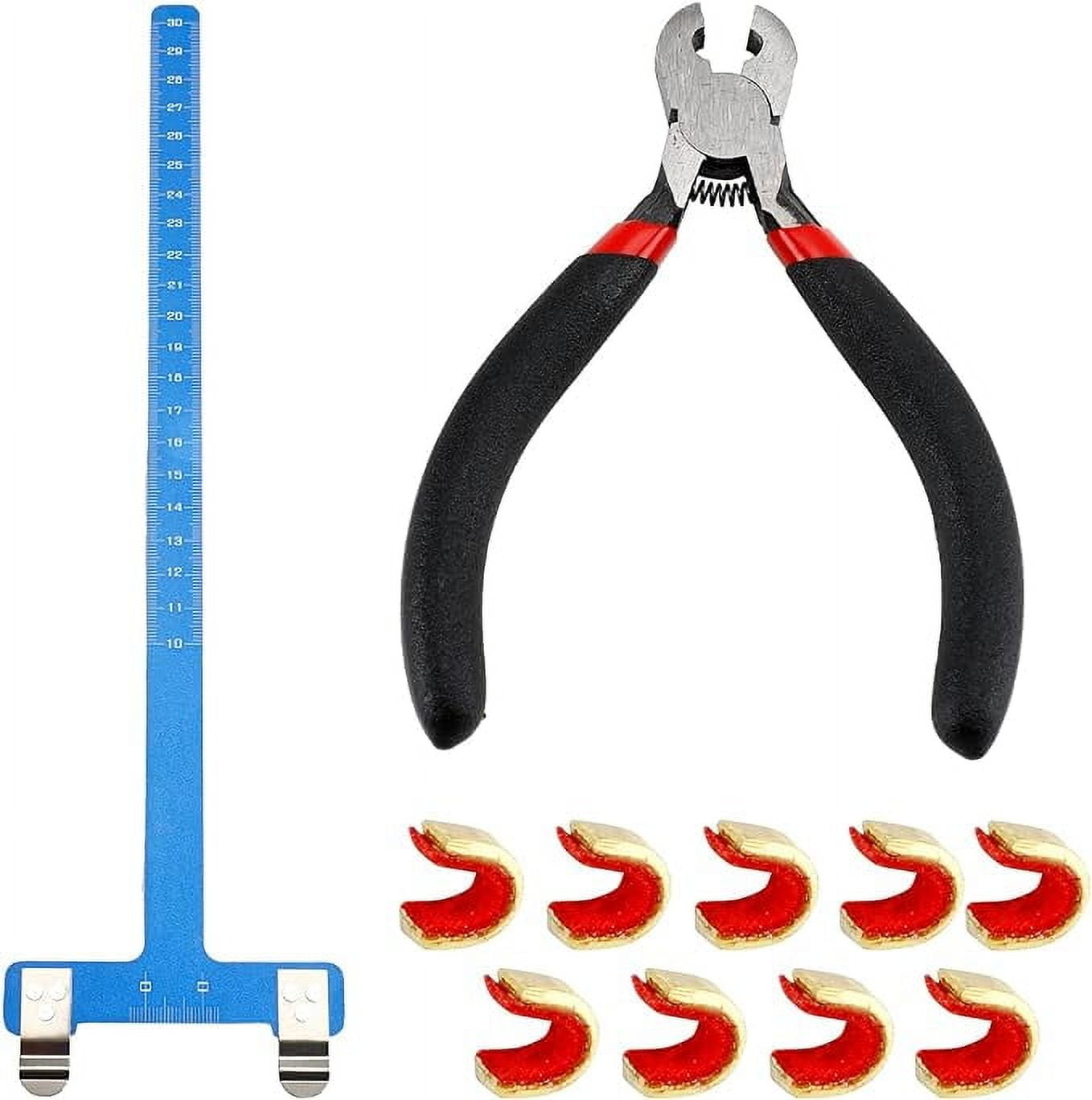 Archery Bow String Nocking Points Set T Square Ruler with D Loop Pliers ...