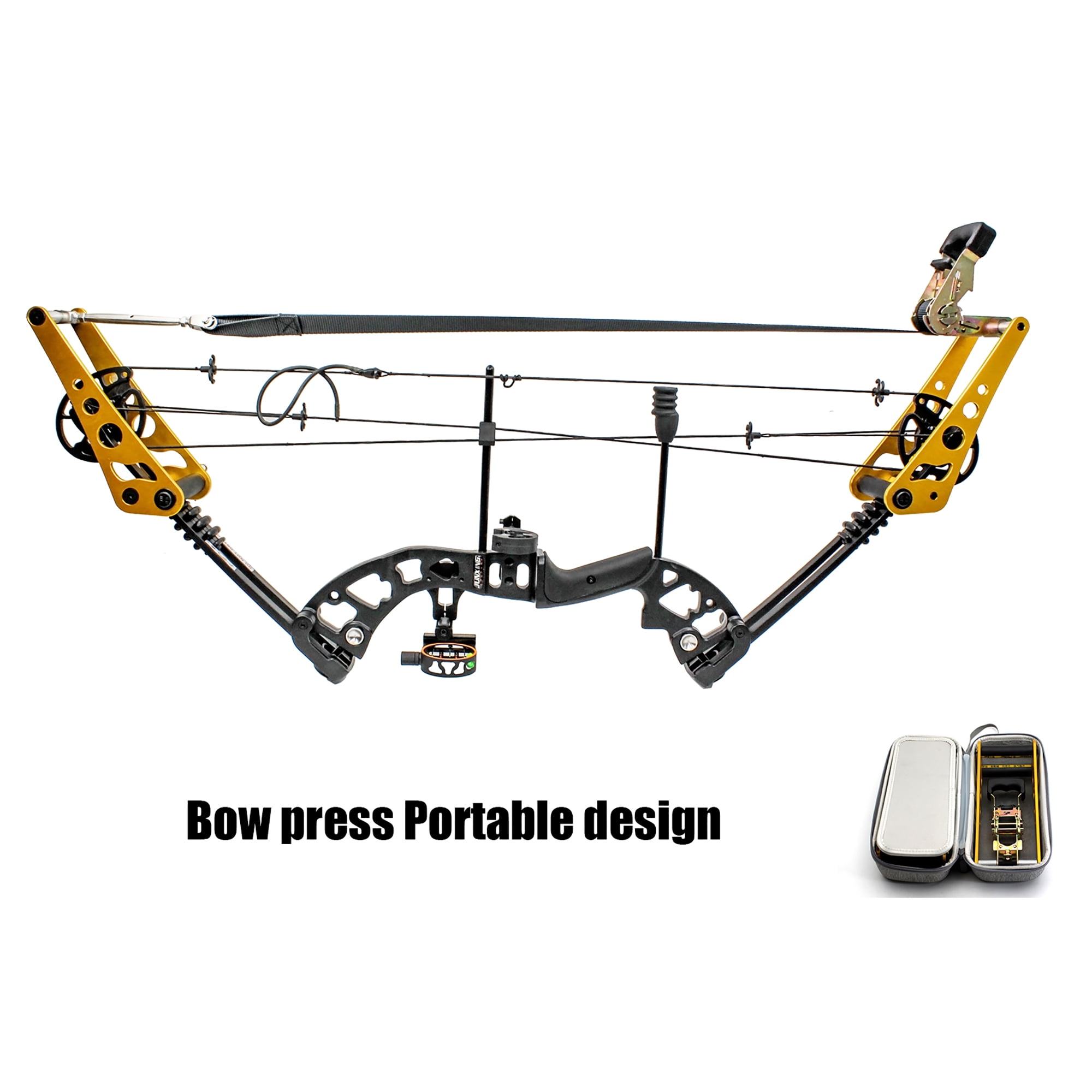 Archery Compound Portable Bow Press Open Tool String Replacement with ...