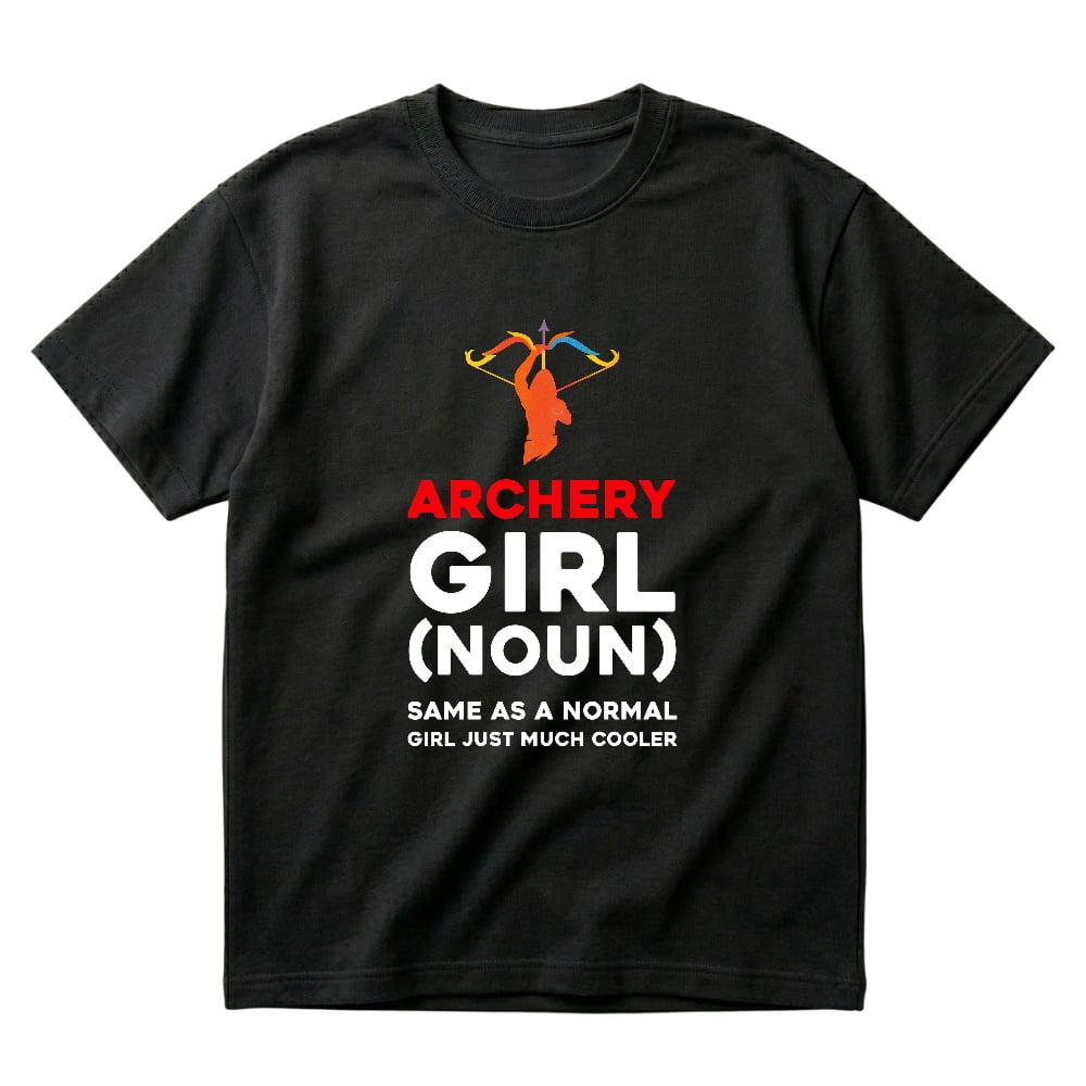Archery Girl Archer Arrows Cooler Woman Gift T-Shirts - Walmart.com