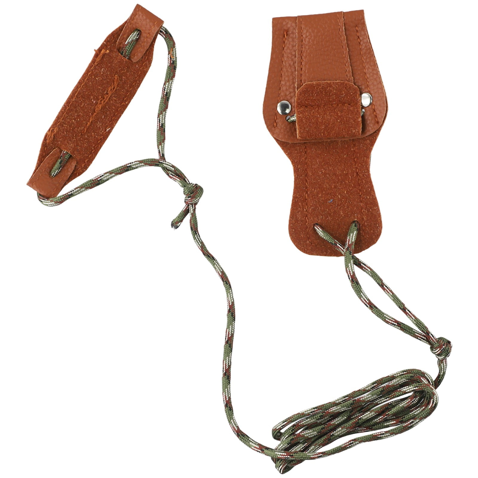 Archery Leather Bow Stringer Rope Install Tool Recurve Bow Longbow ...