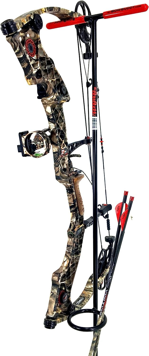 Archery Stand | Steel Bow Stand | Crossbow and Compound Bow Stand with ...