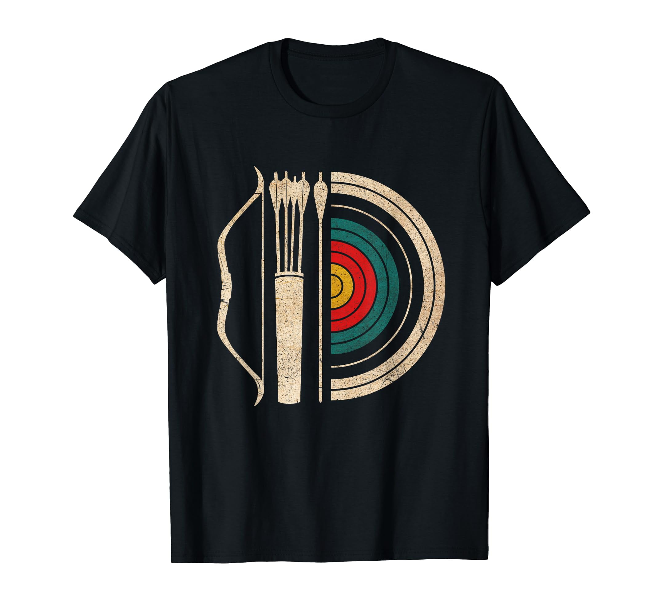 Archery Target Bow And Arrow Vintage T-Shirt - Walmart.com