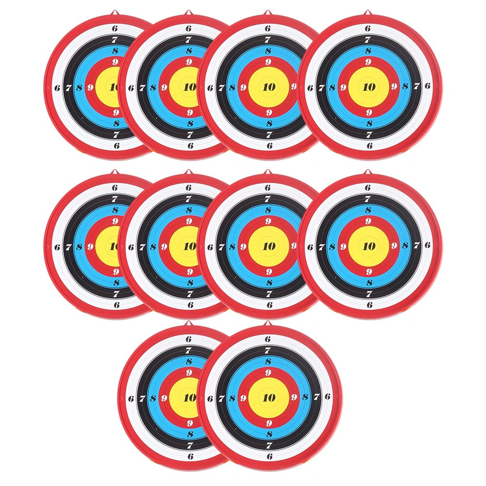 Archery target paper color target sticker with adhesive back bow arrow ...