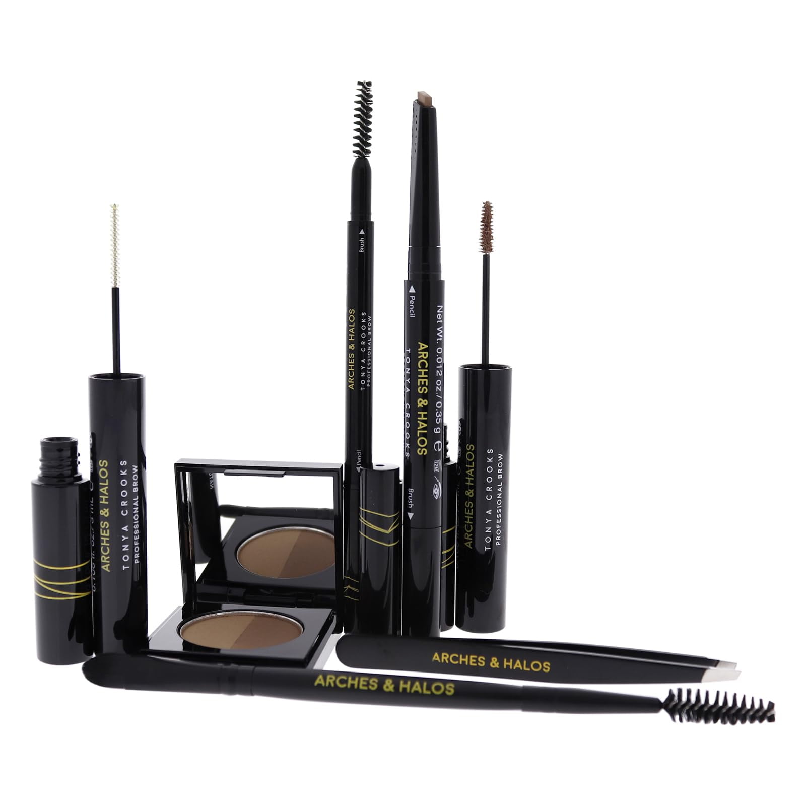 Arches and Halos Ultimate IFF17 Brow Hero Kit - Spoolie, Brush, and ...