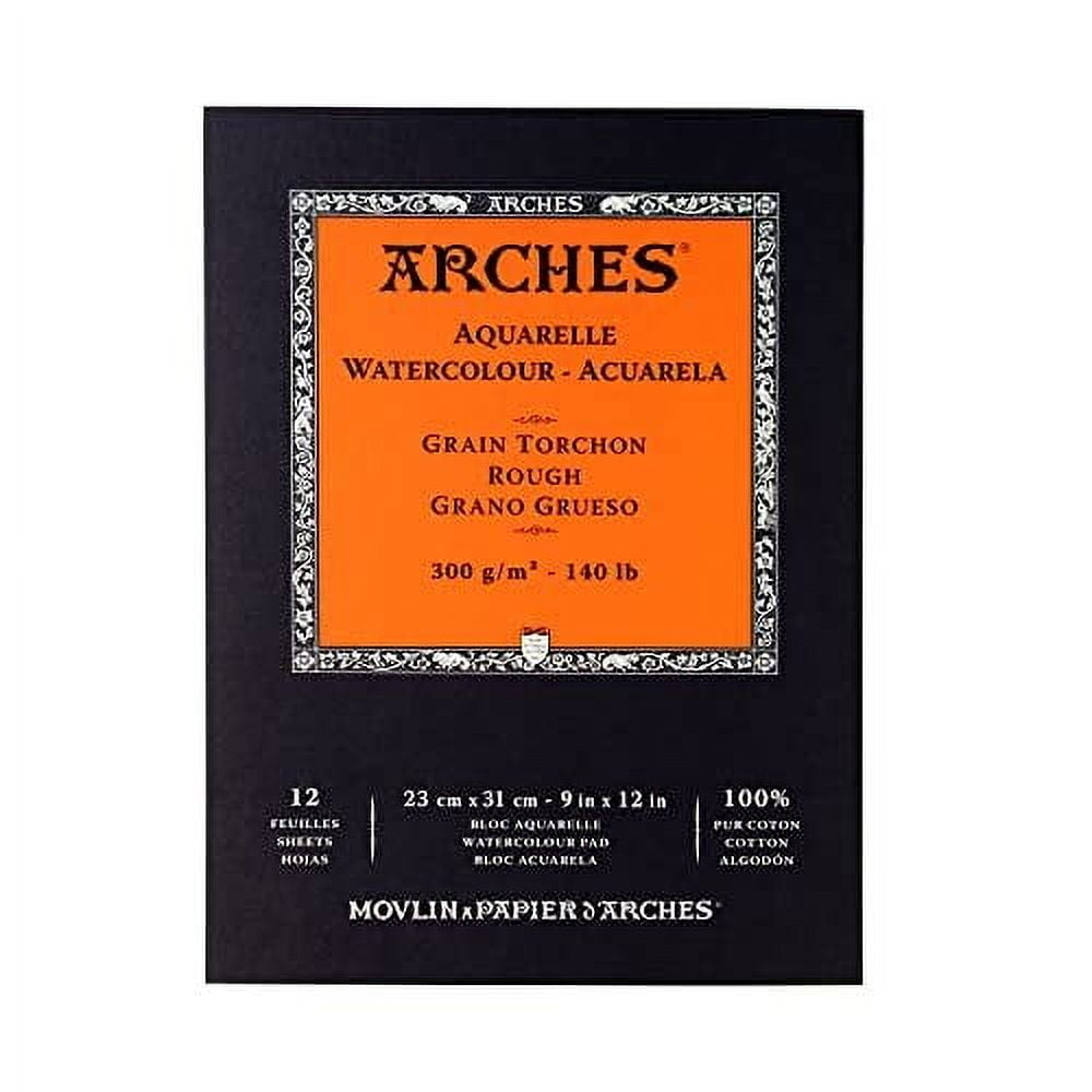 Arches Watercolor Rough Paper Pad 140# 12 Sheets-12 Sheets - Walmart.com