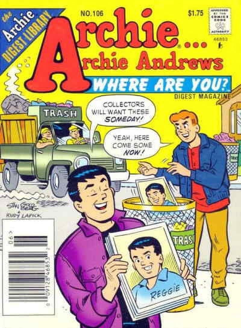 Archie Archie Andrews, Where Are You? Digest Magazine #106 VF ; Archie ...
