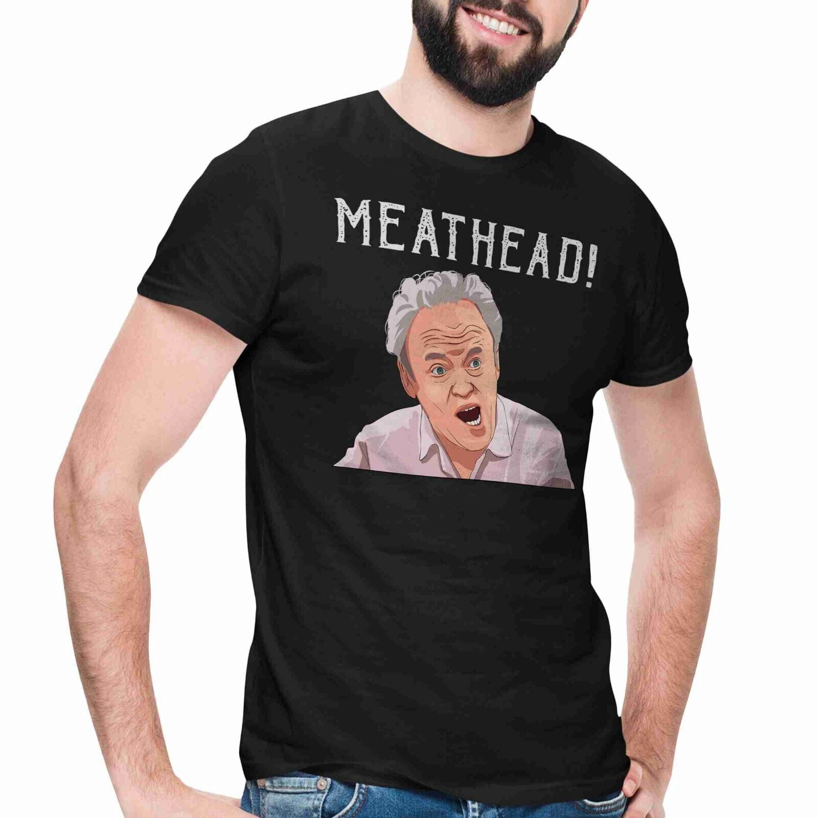 Archie Bunker All In The Family Meathead Vintage Simple T-Shirt ...