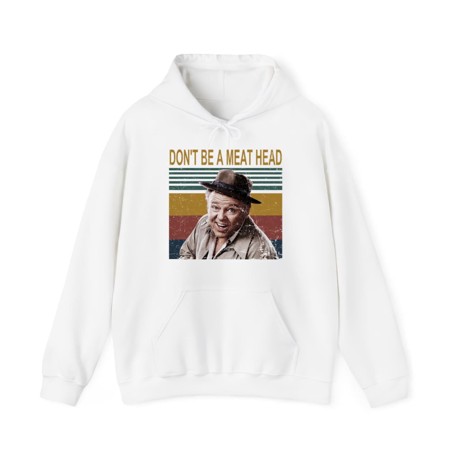 Archie Bunker Don't Be A Meat Head Vintage T Shirt-TH7942 - Walmart.com