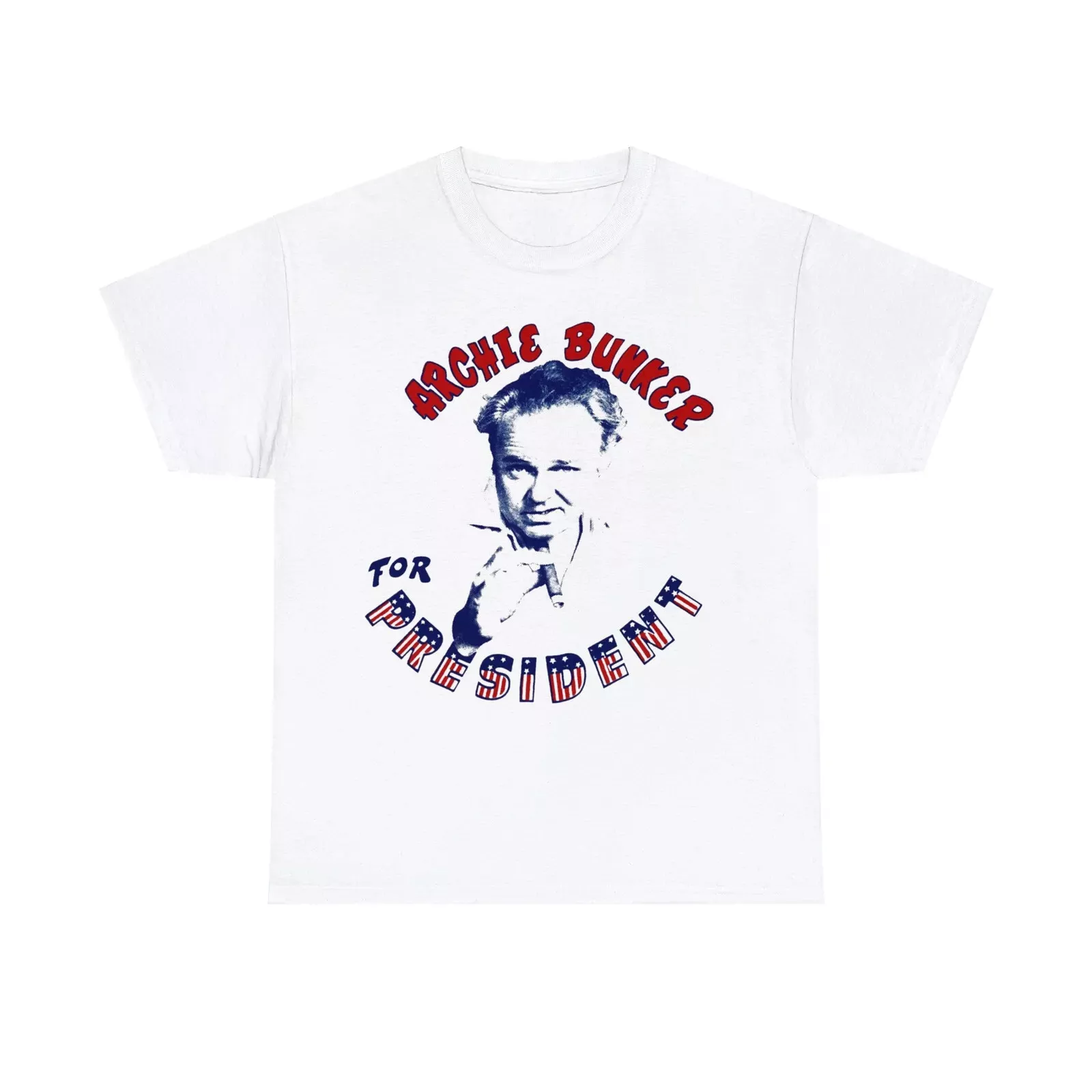 Archie Bunker For President Shirt ,70s All In The Family TV Show T-sh ...