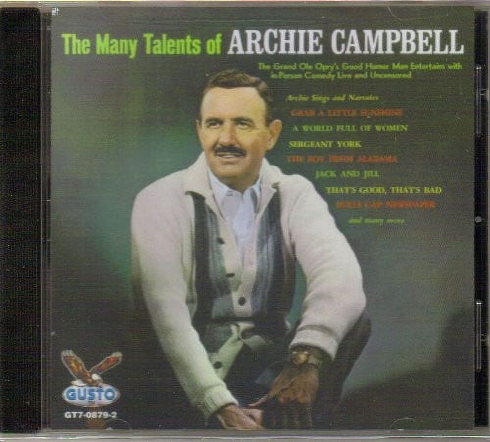 Pre-Owned Archie Campbell - Many Talents of - CD - Walmart.com