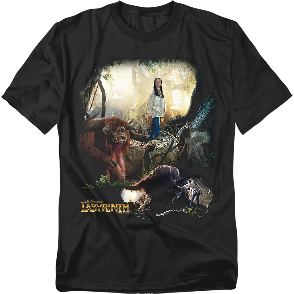 Labyrinth T-Shirt Sarah & Ludo Unisex Graphic Tee For Men & Women ...