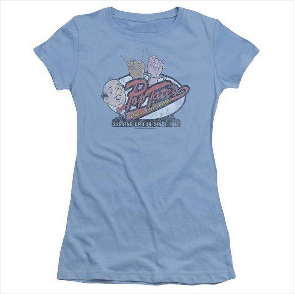 Archie Comics/Pop Tate'S S/S Junior Sheer Carolina Blue Ac127 - Walmart.com