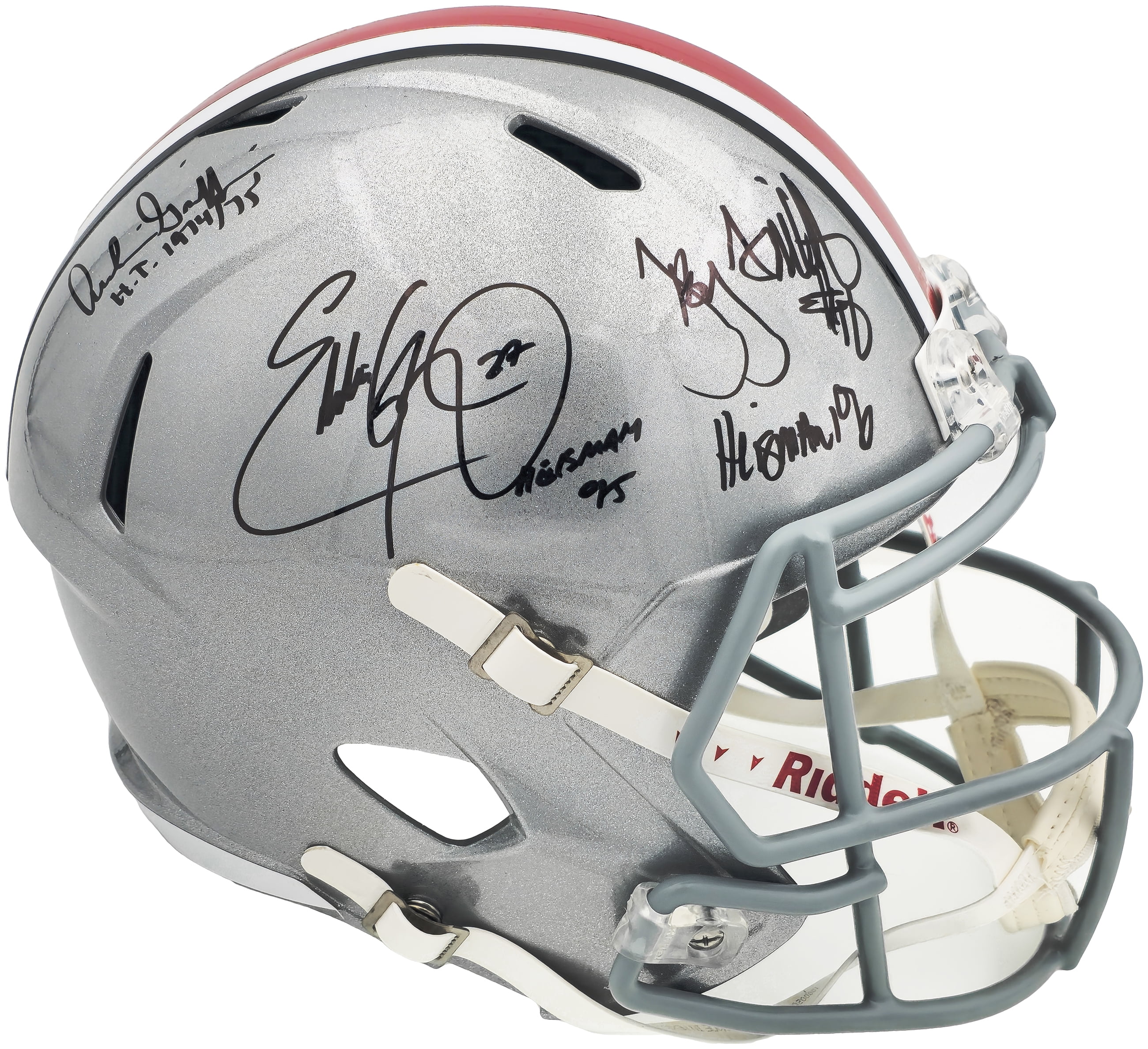 Archie Griffin, Eddie George & Troy Smith Autographed Ohio State ...