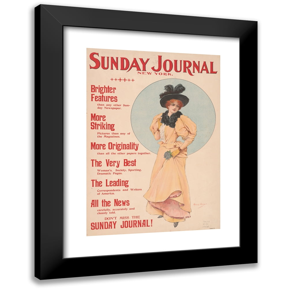 Archie Gunn 11x14 Black Modern Framed Museum Art Print Titled - Poster ...