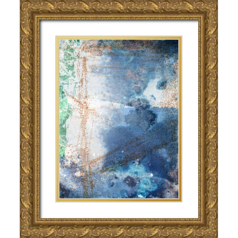Archie, K. 25x32 Gold Ornate Wood Framed with Double Matting Museum Art ...