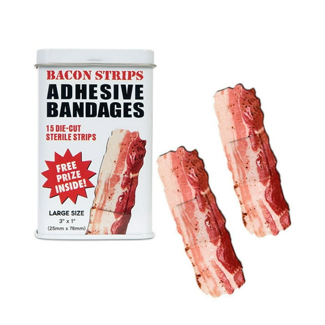 Archie McPhee Bacon Bandages - Walmart.com