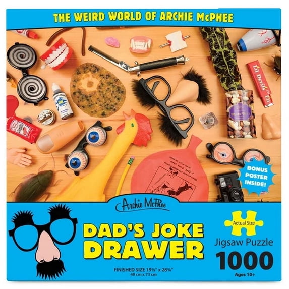 Archie McPhee Dad's Joke Drawer Puzzle - Walmart.com