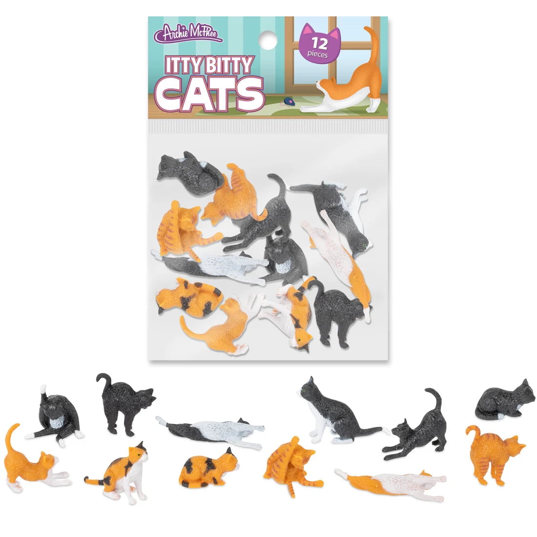 Archie McPhee Itty Bitty - Cats - Walmart.com