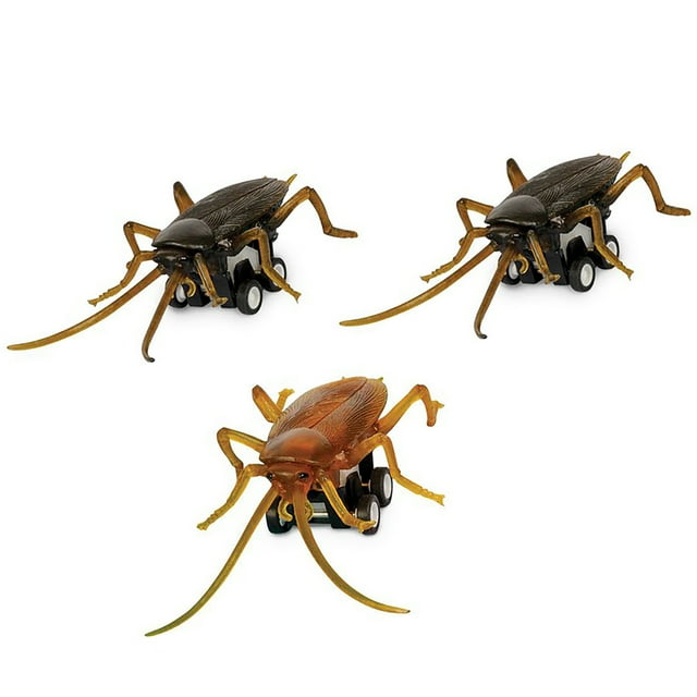Archie McPhee Novelty Gag Gift Racing Roaches 3 Piece Set - Walmart.com