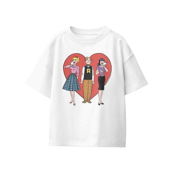 Archie Sad Love Triangle Graphic Youth Unisex Short Sleeve T-Shirt ...