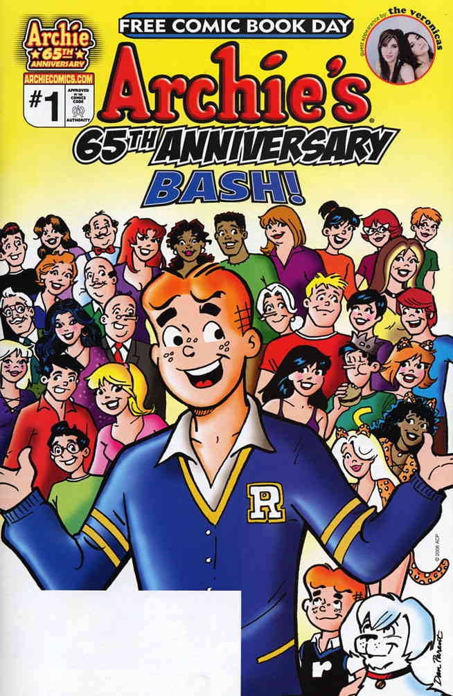 Archie's 65th Anniversary Bash, Free Comic Book Day Edition #1 VF ...