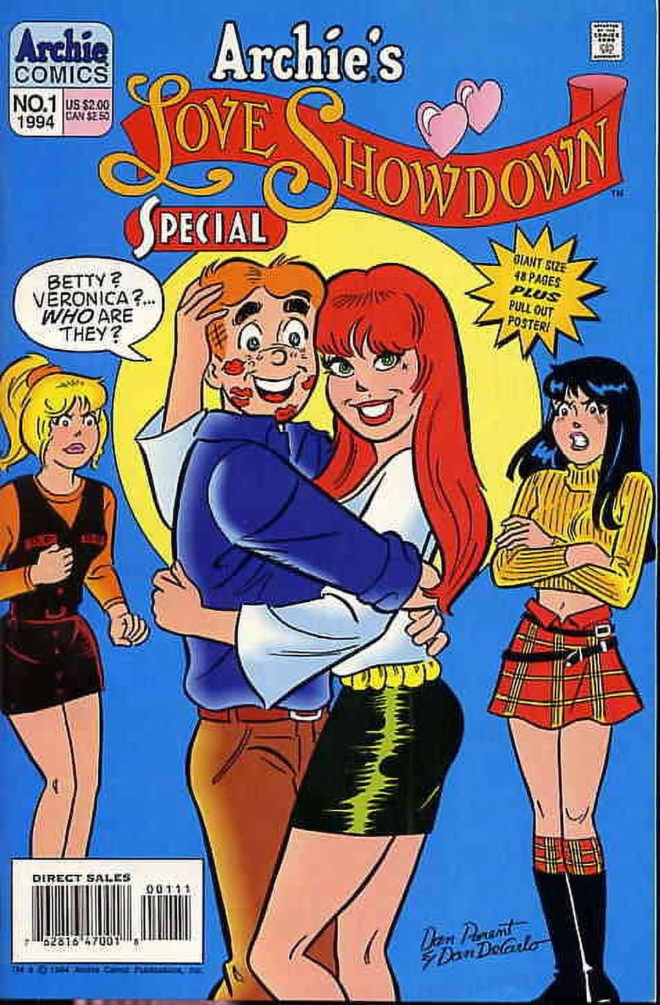 Archie's Love Showdown Special #1 (with poster) VF ; Archie Comic Book ...