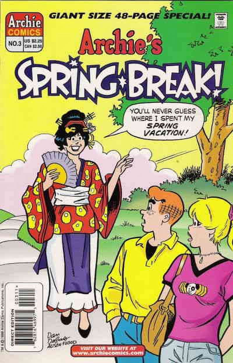 Archie's Spring Break #3 VF ; Archie Comic Book - Walmart.com
