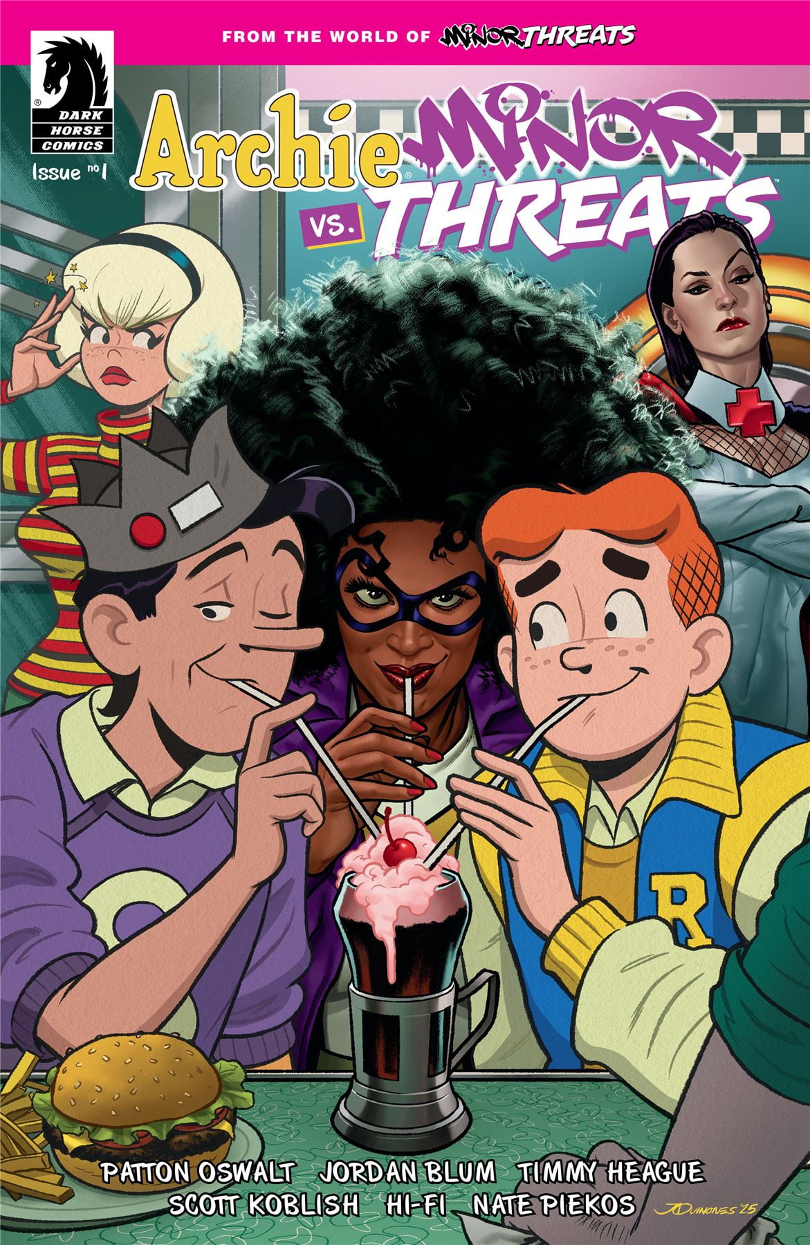 Archie vs Minor Threats #1 (CVR C) (Joe Quinones) Dark Horse Comics ...