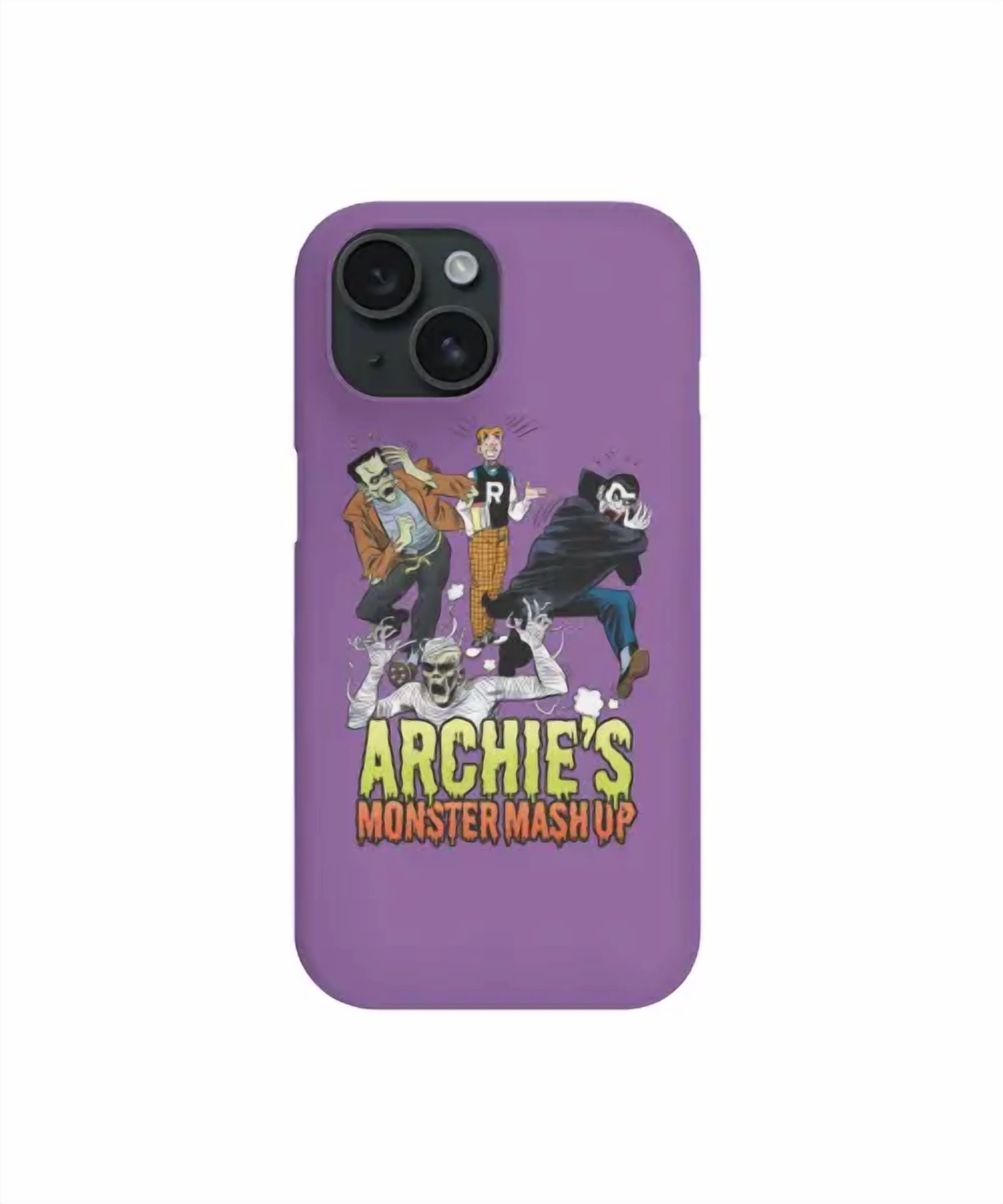 Archies Monster Mash Up Funny Comic Phone Case for iPhone 16 15 14 13 ...
