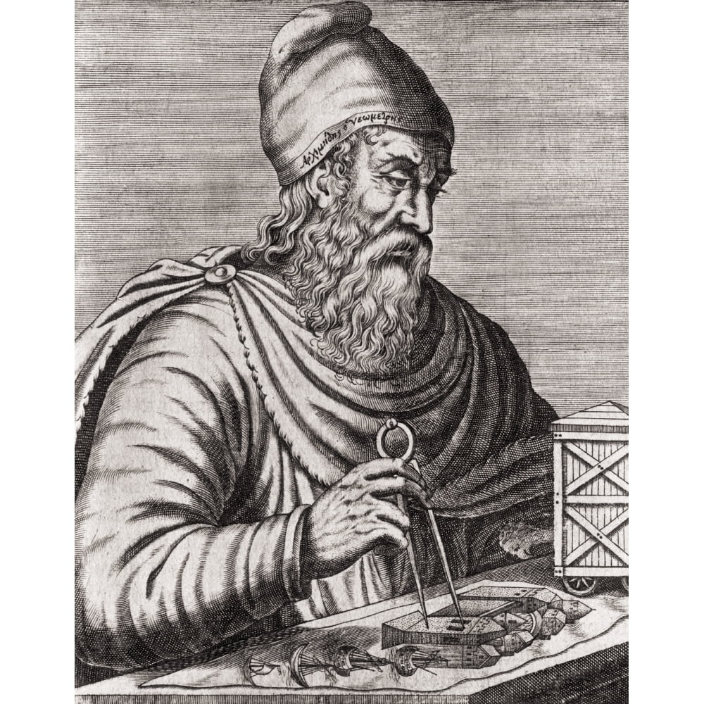 Archimedes Of Syracuse Circa 287 Bc- Circa 212 Bc Greek Mathematician ...