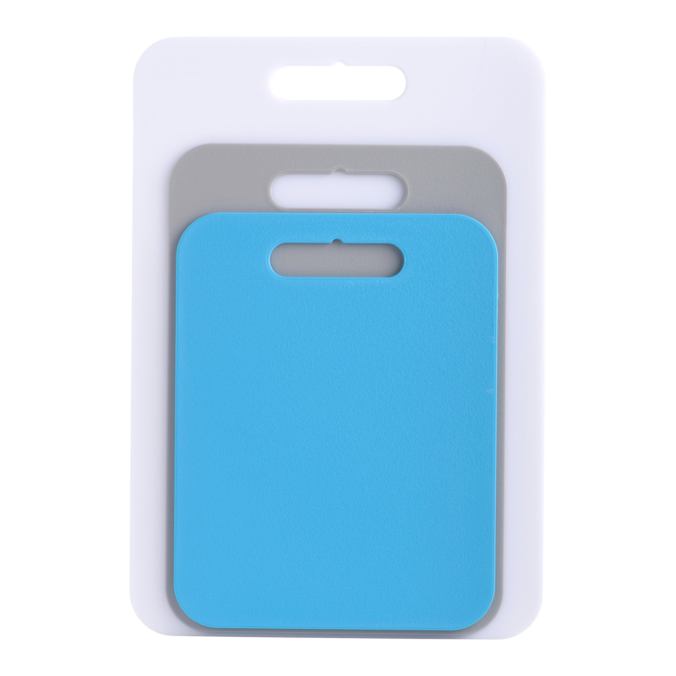 Architec 3-Piece Poly Reversible Cutting Boards Set, Assorted Sizes ...