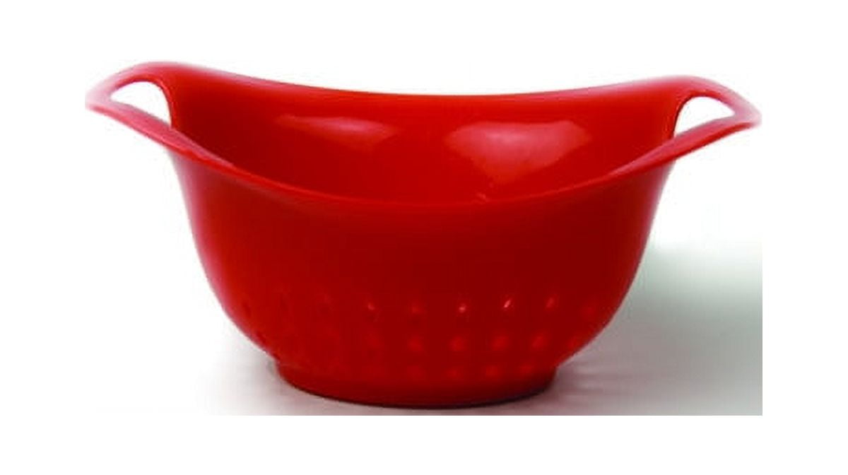 Architec Gripper 1 Quart Colander Red With Non Slip Silicone Bottom ...