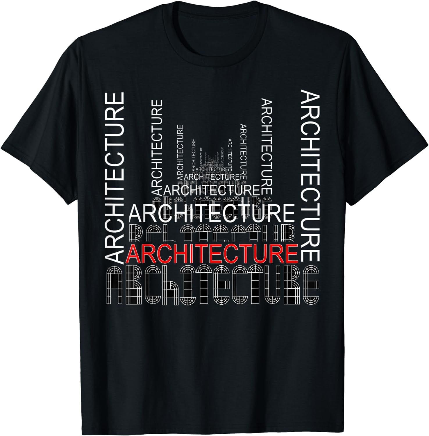 Architect - Architecture T-Shirt Black - Walmart.com
